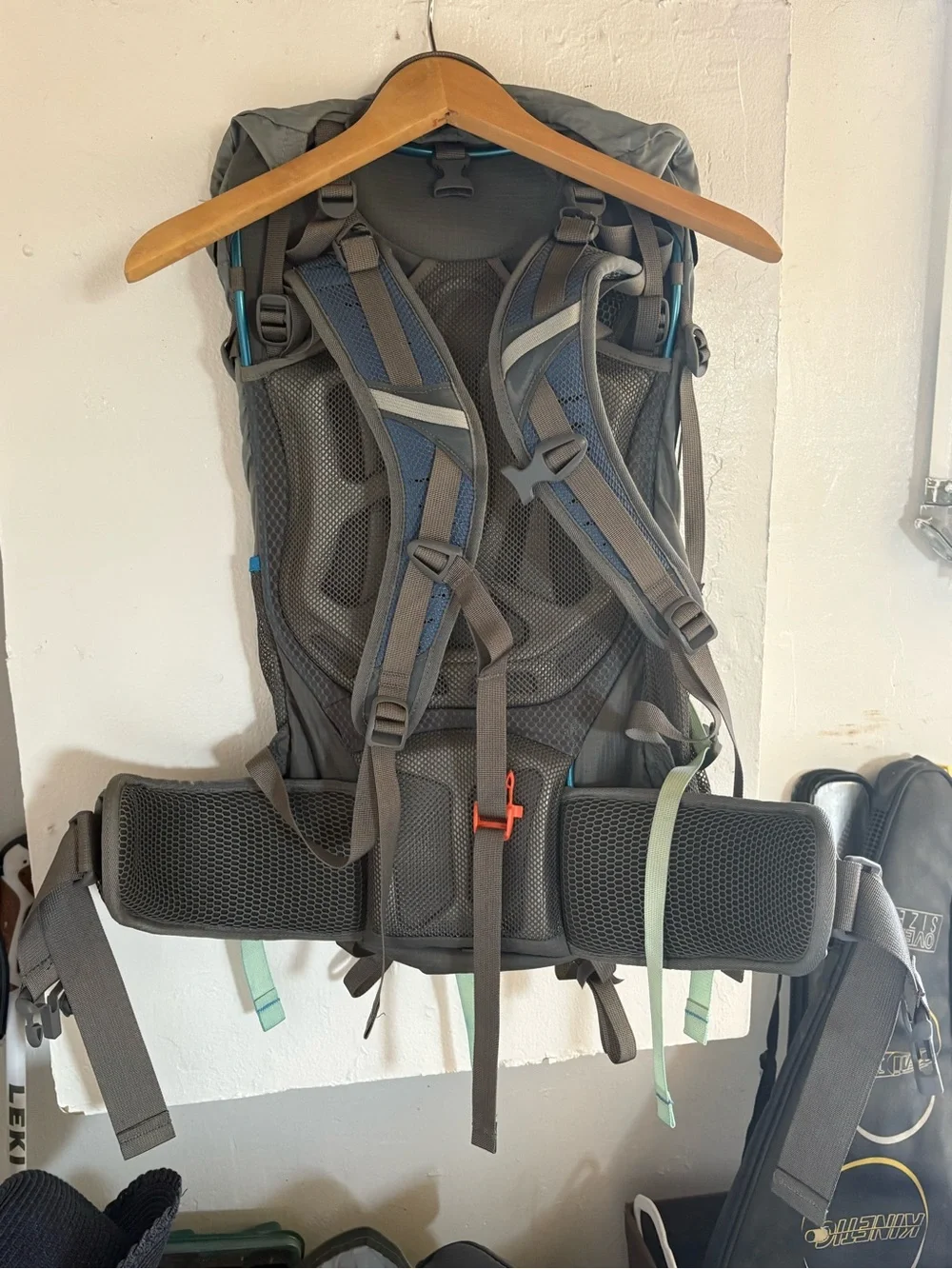 REI | Bags | Re Gray Hikingcamping Backpack | Poshmark